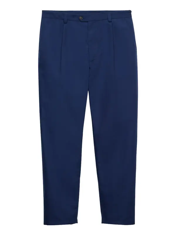 Prada Poplin Archive Logo Pants - Baltico