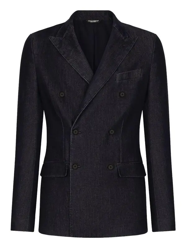 Dolce & Gabbana Double-breasted Blazer - Black