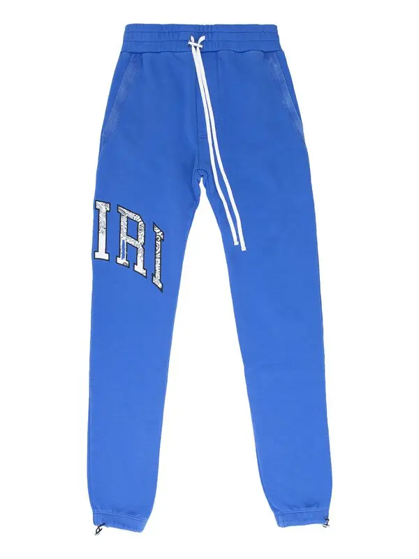 Amiri Bandana Sweatpants - Blue
