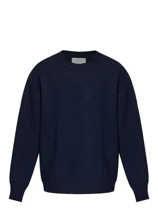 Studio Nicholson Crew Neck Knitwear - Blue