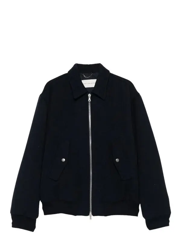 Dries Van Noten Zip-up Jacket - Black