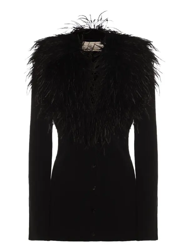 Blumarine Wool Knitwear - Black