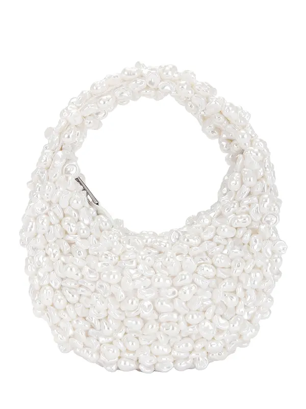 Retrofete Lottie Pearl Bag - White