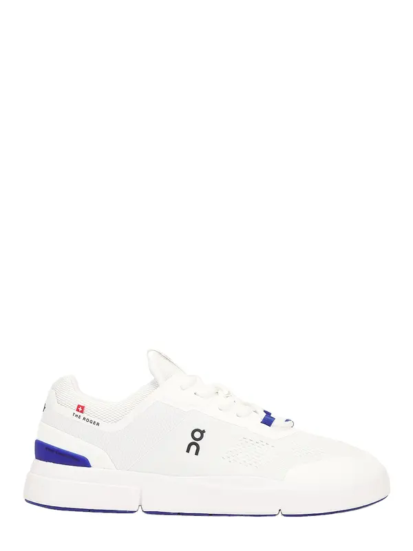 On The Roger Spin Sneakers - White & Indigo