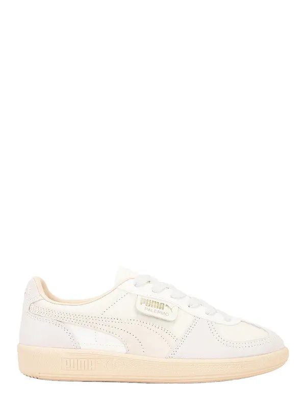 PUMA Palermo Sneaker - Warm White  Alpine Snow  & Cashew