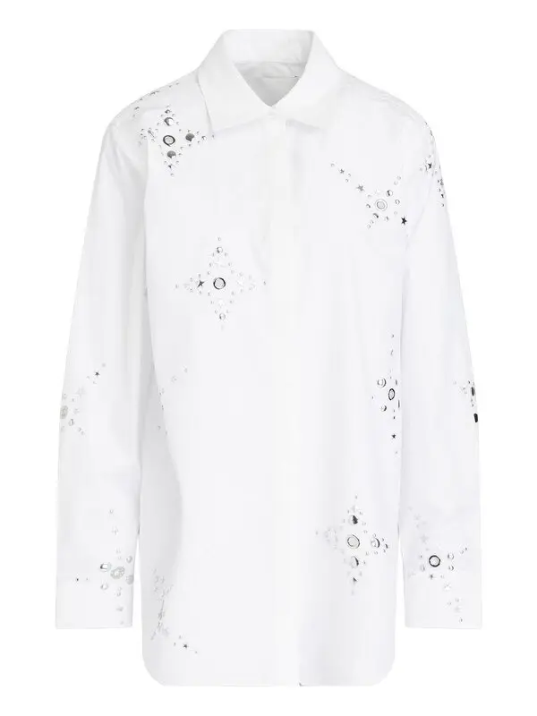 3.1 Phillip Lim Liberty Embellished Shirt - White