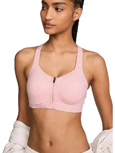 Victoria's Secret Vsx Knockout™ Front-close Sports Bra - Print
