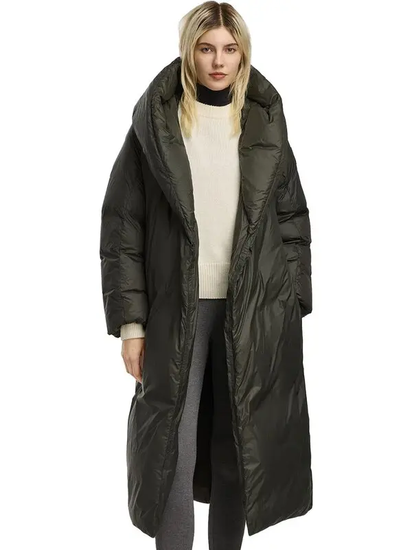Canada Goose Elie Blanket Wrap Coat - Volcano
