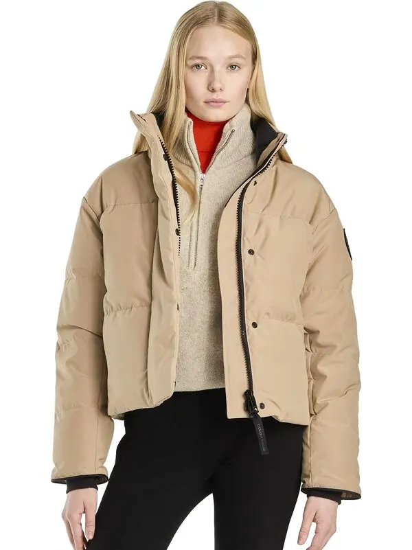 Canada Goose Grandview Cropped Jacket - Desert Sand
