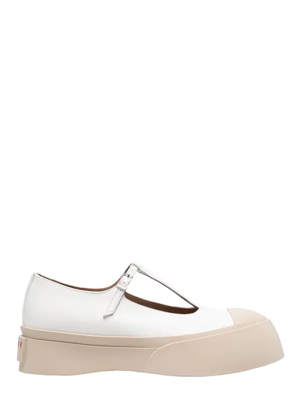 Marni Pablo Mary Jane Sneakers - White