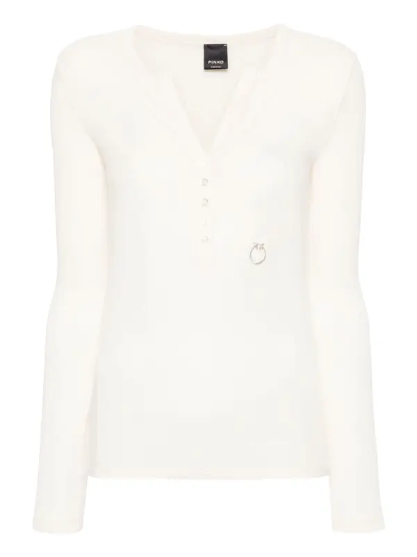 Pinko Mulinello T-shirt - Neutrals
