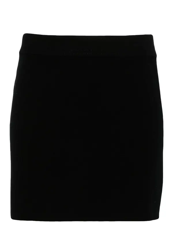 Eric Bompard Milano Mini Skirt - Black