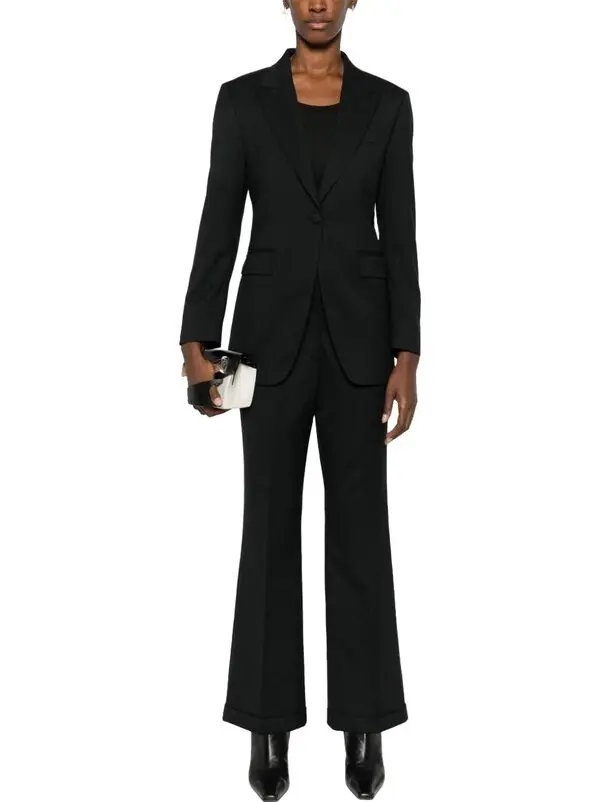 ERALDO Twill-weave Suit - Black