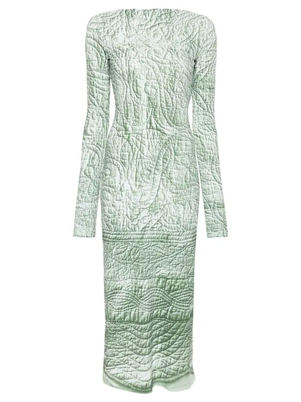 MAISON MARGIELA Iguana Midi Dress - Green