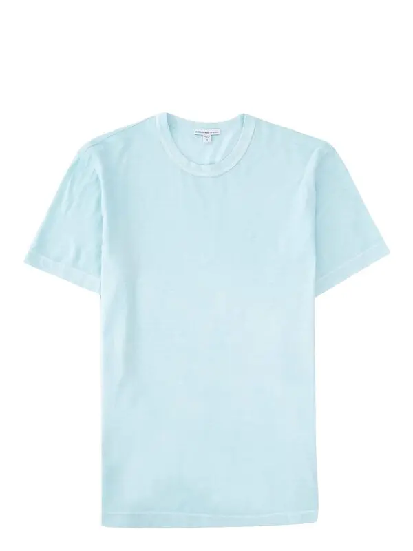 JAMES PERSE Short-sleeved Crew-neck T-shirt - Blue