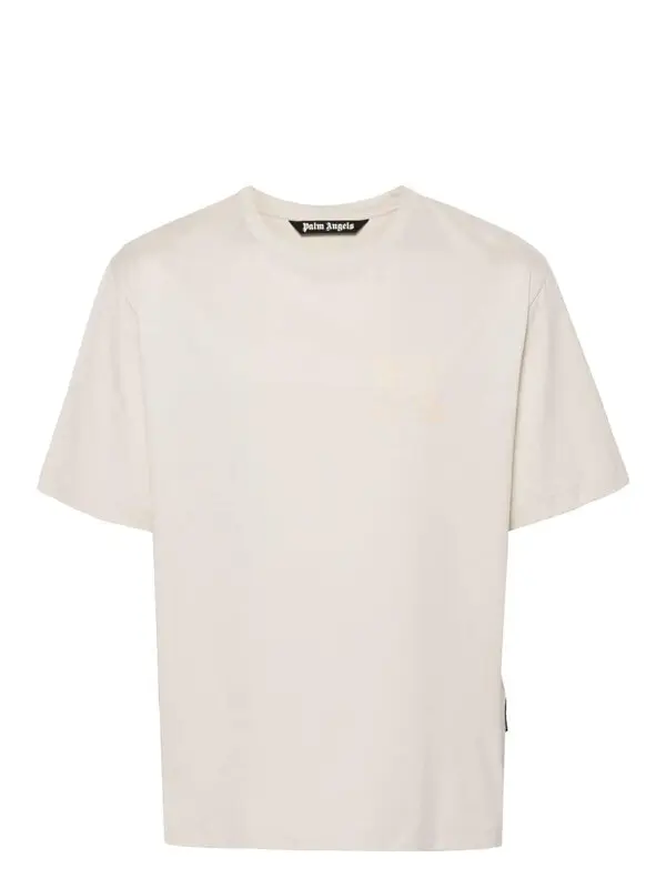 Palm Angels Pa Monogram T-shirt - Neutrals