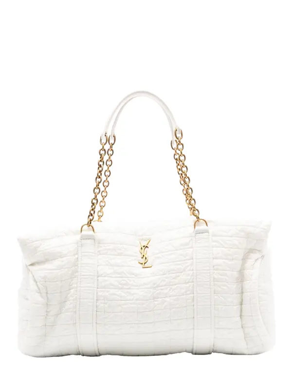 Saint Laurent Gloria Travel Bag - White