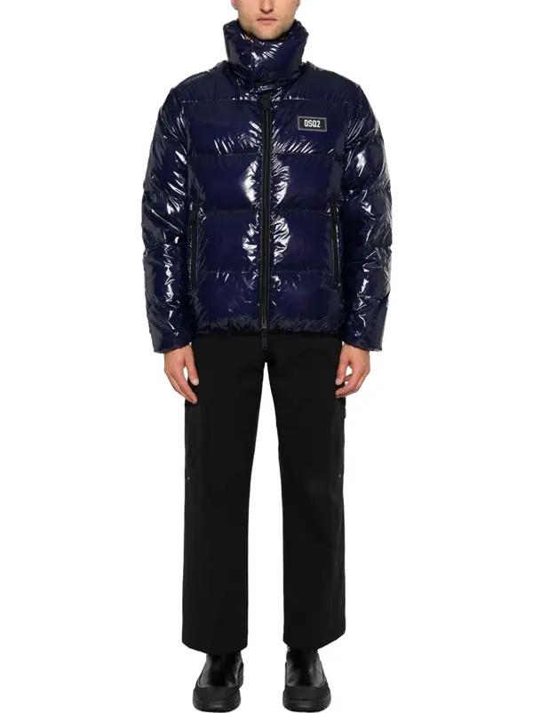 Dsquared2 Light Down Jacket - Blue