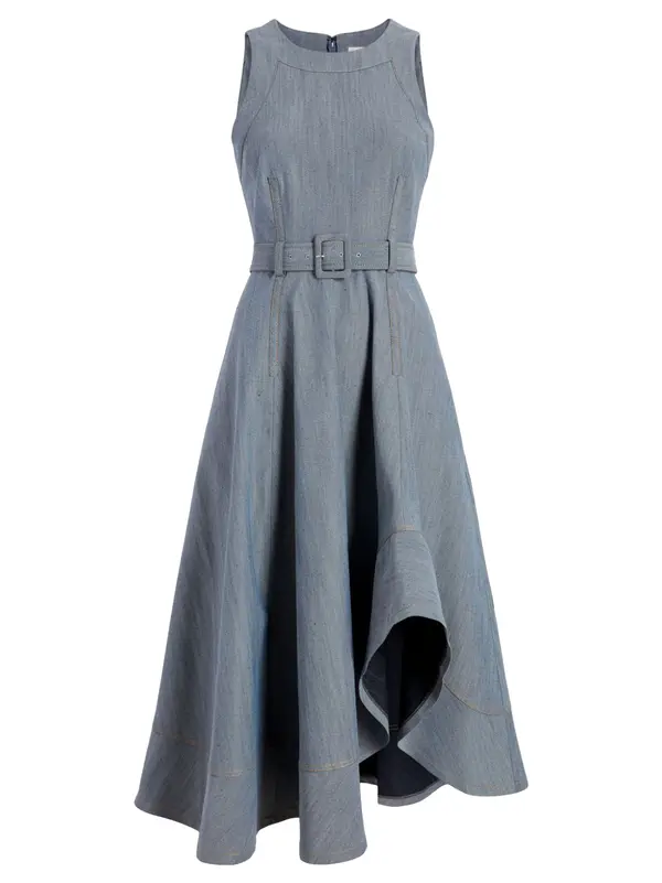 Cinq À Sept Zelda Denim Dress - Blue