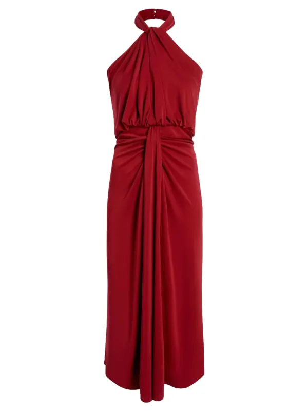 Cinq à Sept - Cinq A Sept Kaily Halterneck Maxi Dress
