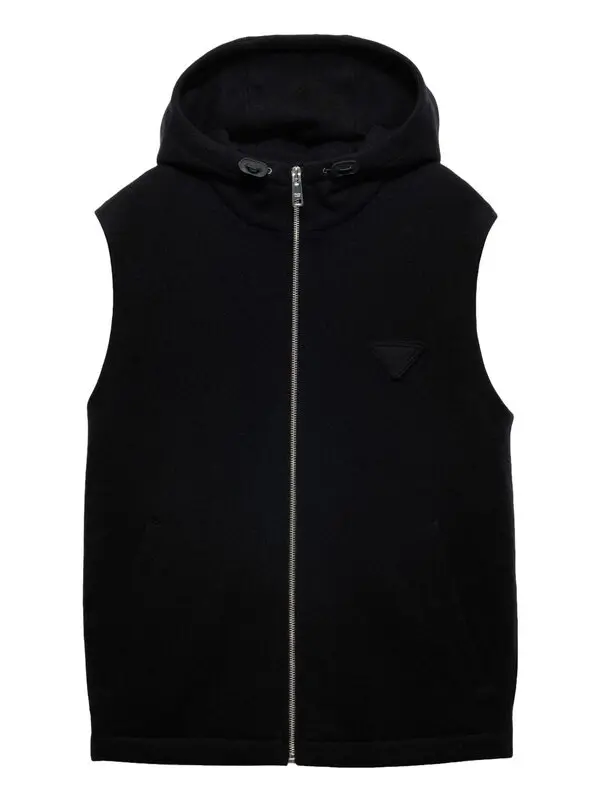 Prada Cashmere Vest - Black