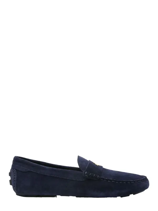 Bally Logo-plaque Loafers - Blue