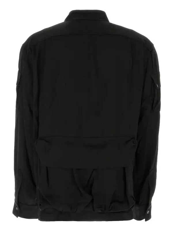 BOTTER Cargo-pocket Button-up Shirt - Black