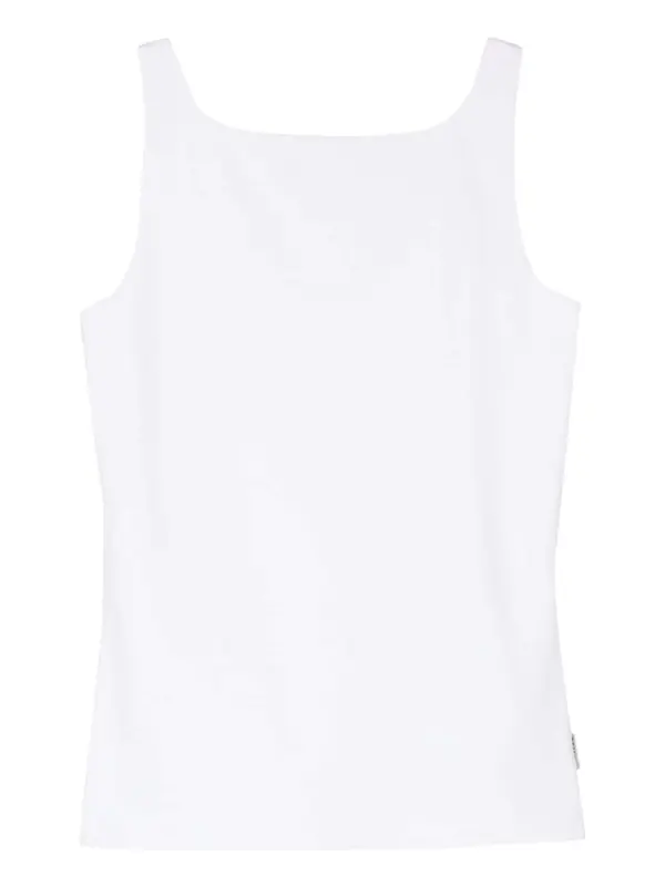 Remain Birger Christensen Logo-tag Tank Top - White