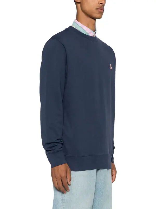Maison Kitsuné Chillax Patch Sweatshirt - Blue