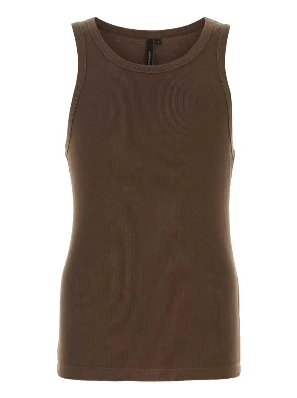 ENTIRE STUDIOS Stretch Tank Top - Brown