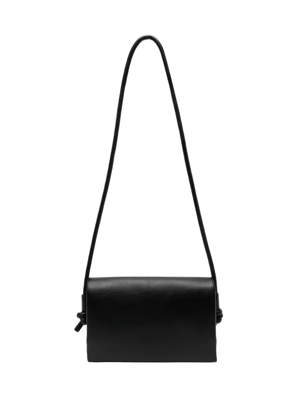 JNBY Leather Shoulder Bag - Black