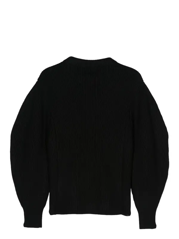 JIL SANDER Wool Sweater - Black