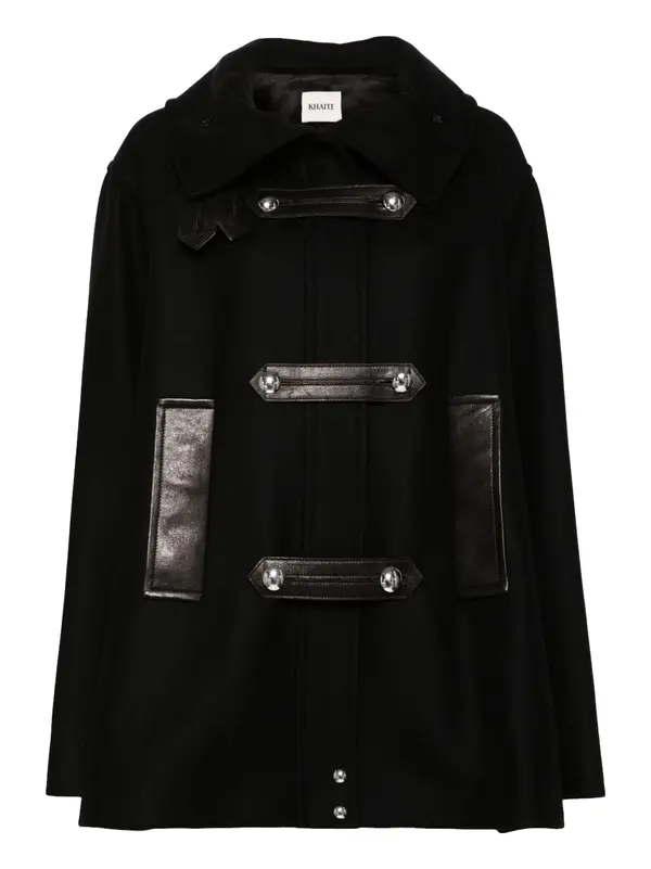 Khaite The Melbo Coat - Black