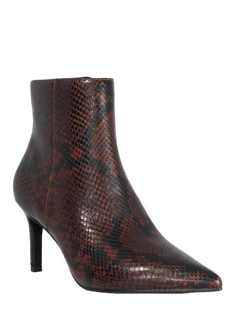 Dune London Pointed Toe Bootie - Brown