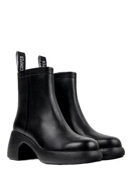 Camper Thelma Platform Bootie - Black