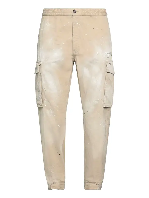 Dsquared2 Cotton Cargo Pants - Beige