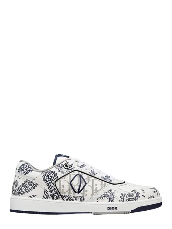 Dior B27 Leather Sneakers - White