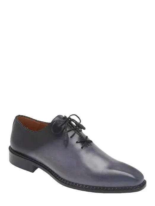 Mezlan Barbaro Leather Oxford - Grey/black