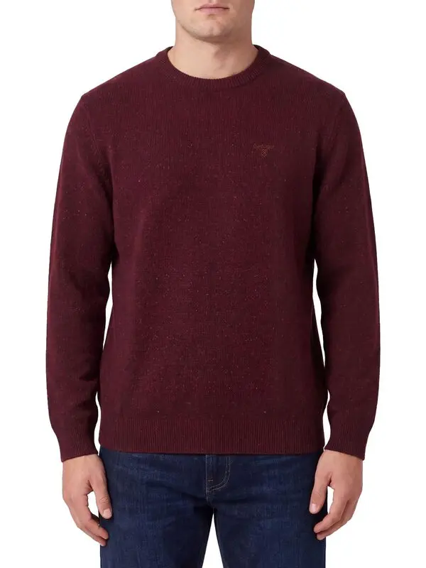 Barbour Pullover Sweater - Red