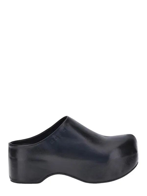Marni Platform Clogs - Black