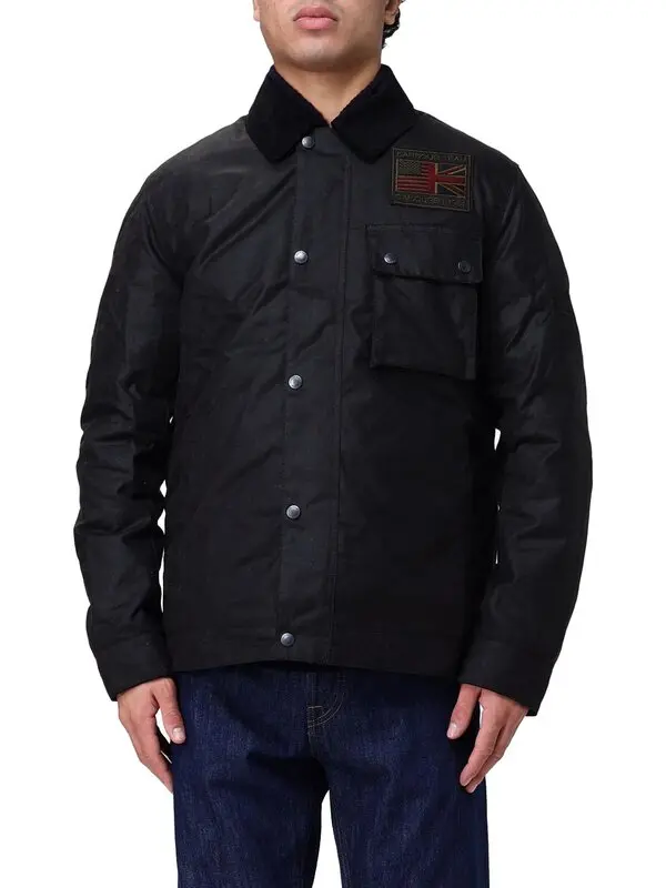 BARBOUR INTERNATIONAL Steve Mcqueen Waxed Cotton Jacket - Black
