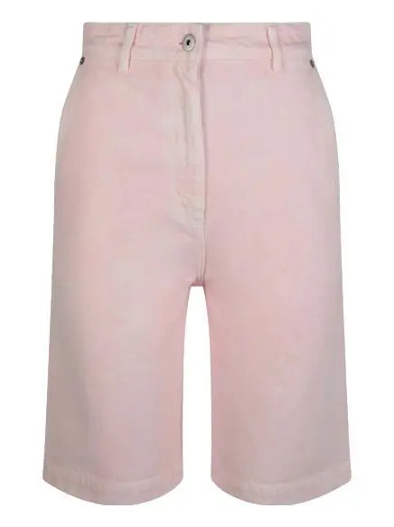 Burberry High-waist Bermuda Shorts - Pink