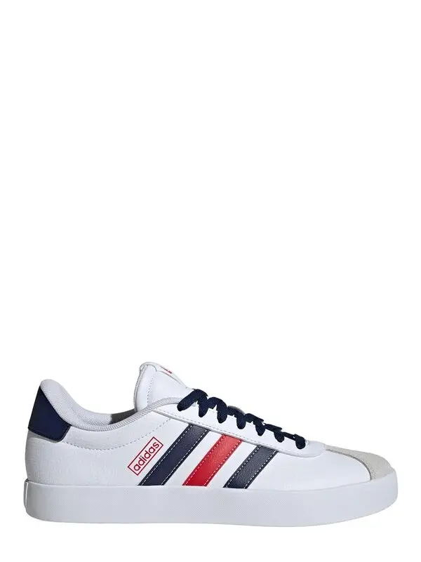Adidas Vl Court 3.0 Sneakers - Cloud White/team Navy Blue 2/better Scarelet Red