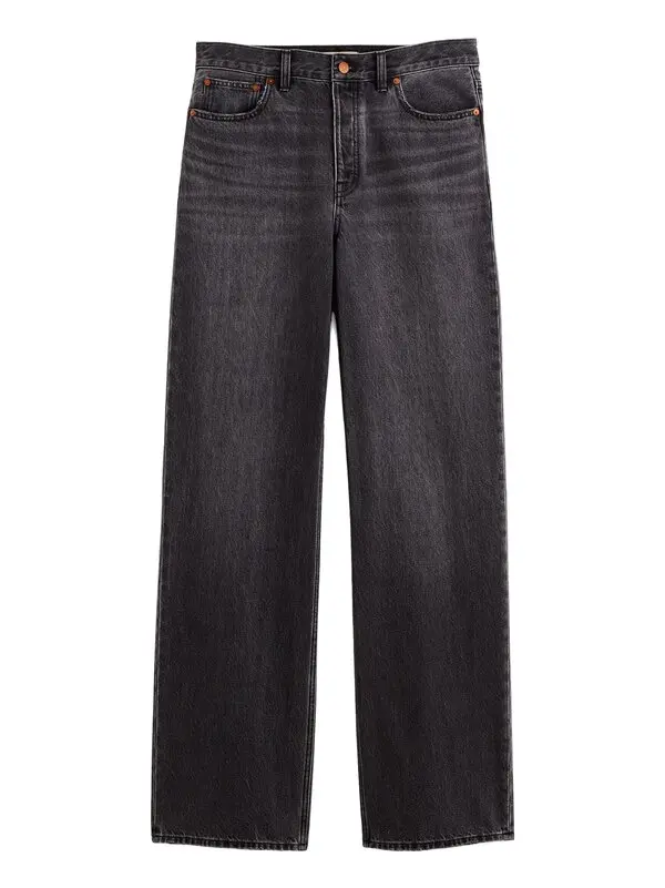 Madewell Low-slung Baggy Wide Leg Jeans - Kingswood Wash
