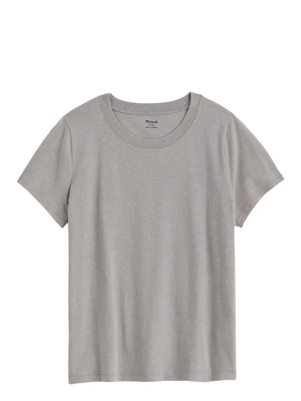 Madewell Northside Vintage T-shirt - Light Hthr Grey