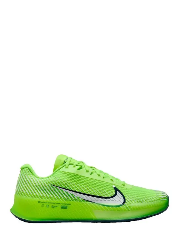 Nike Court Air Zoom Vapor Hc - Volt/armory Navy Blue/white