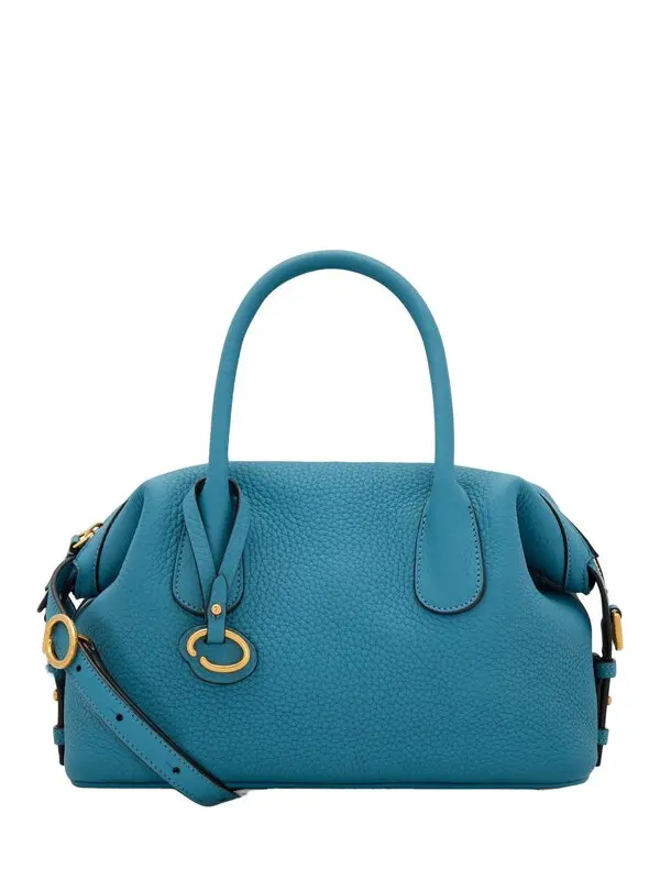 Oscar De La Renta The Mini Dahlia Duffle - Blue