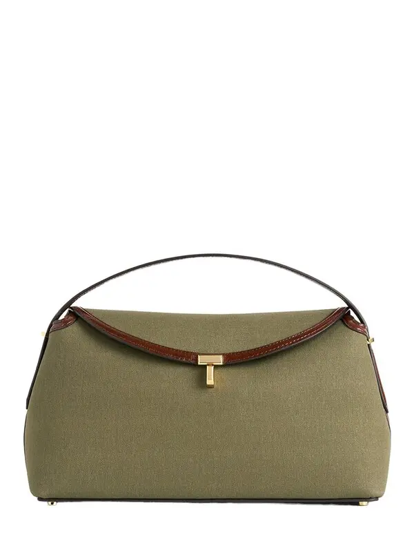 TOTEME T-lock Top Handle Bag - Green