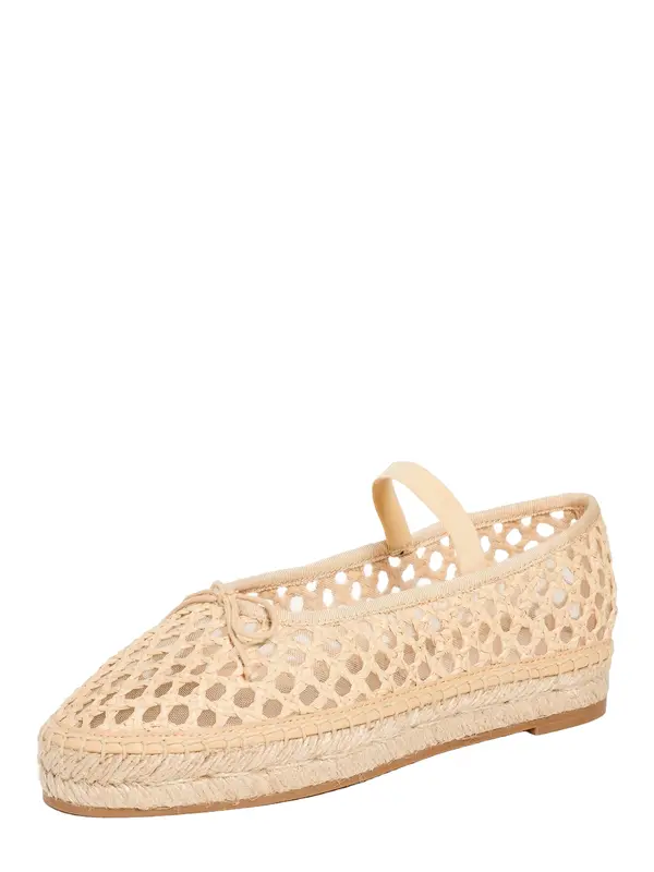 LOEFFLER RANDALL Kayla Soft Ballet Espadrilles - Natural