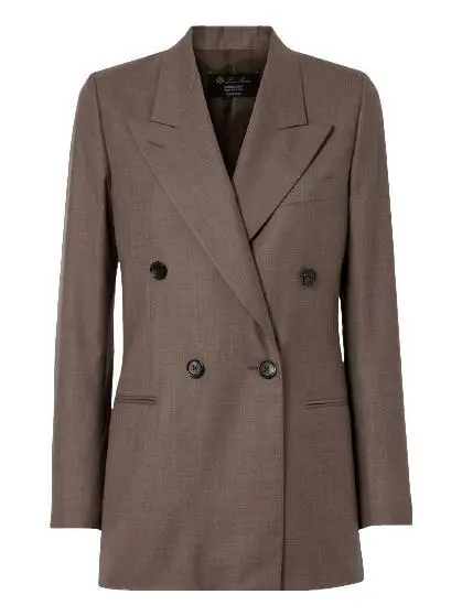 Loro Piana Aurora Virgin Wool Blazer - Brown